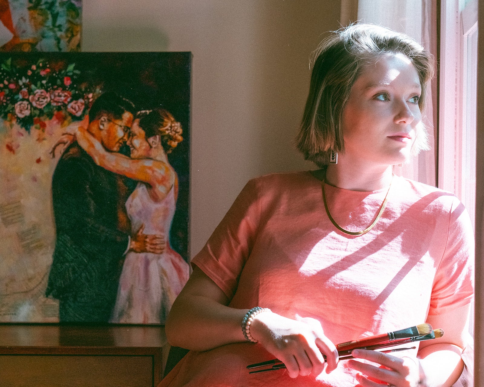 Experience Live Wedding Painting | Autumn Hunter Fine Art