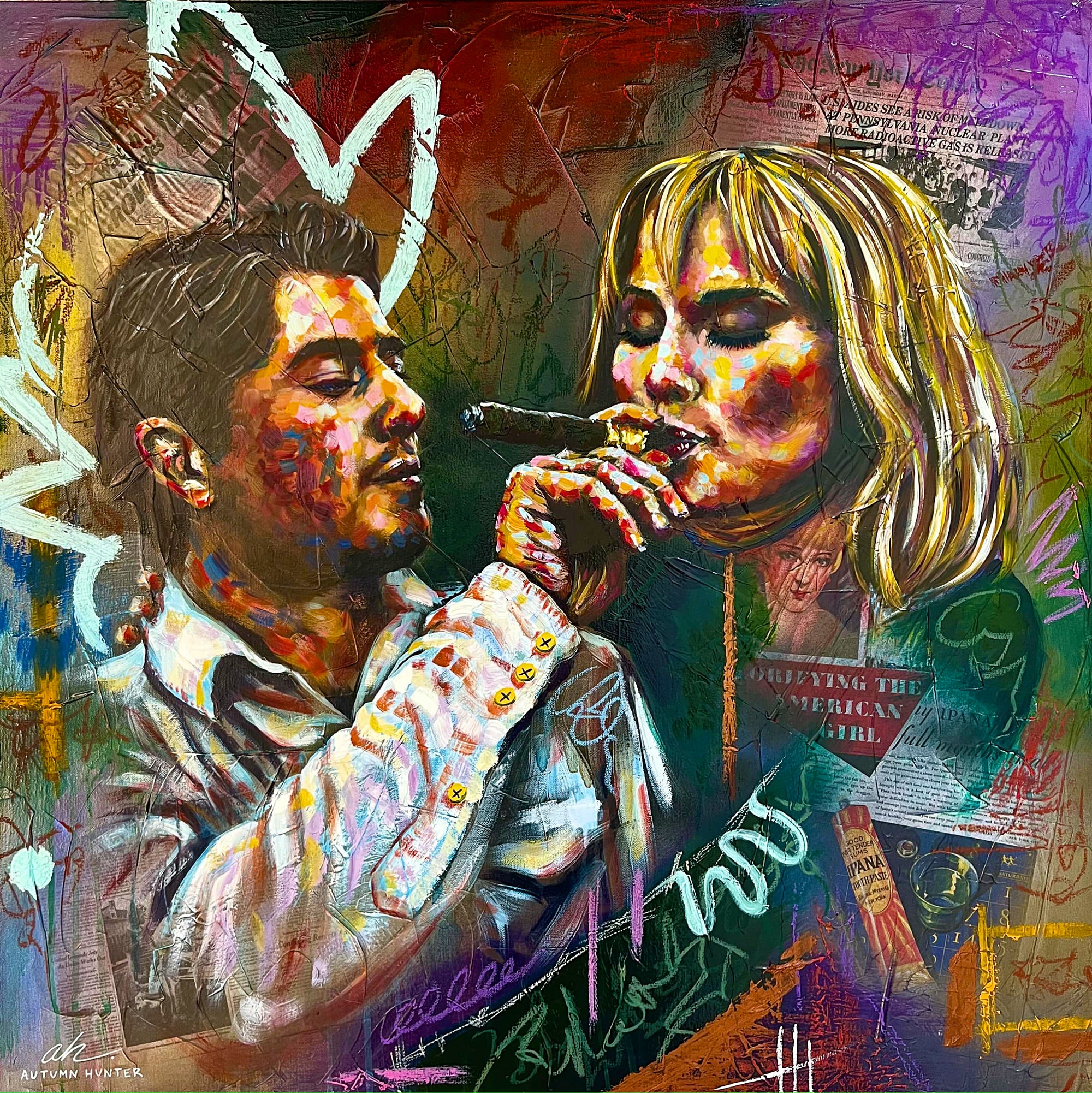 Autumn Hunter Fine Art | Abstract Realism Paintings